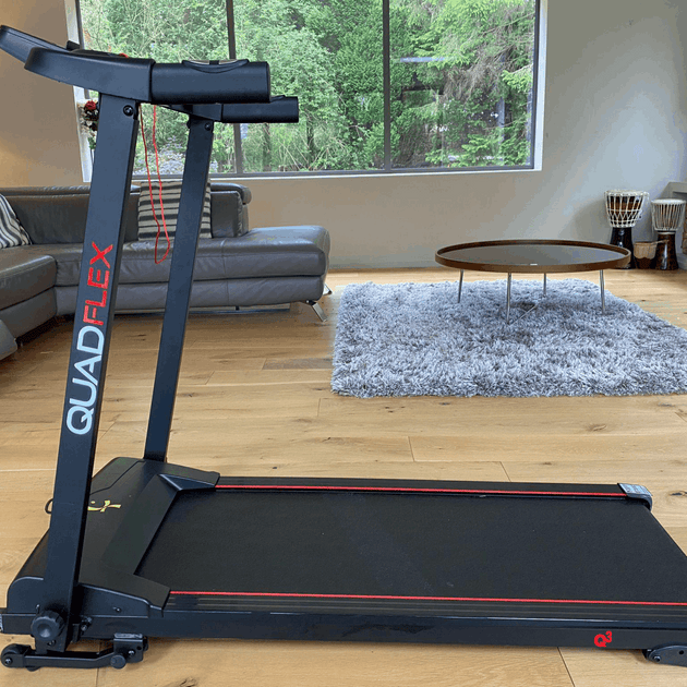 Quad Flex Q4 motorised foldable Treadmill | Contour fitbits